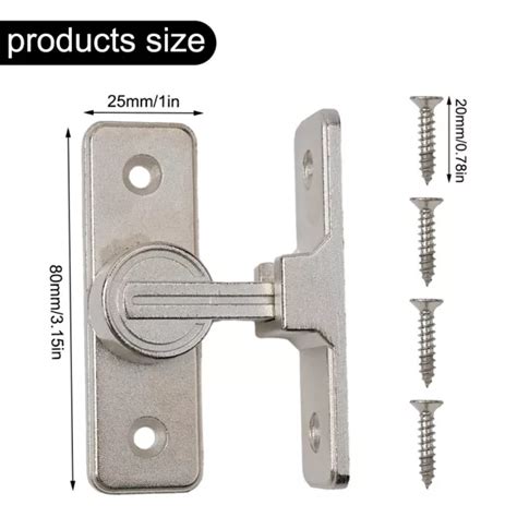 SERRURE DE PORTE en alliage de zinc facile à installer adaptée aux portes coul EUR