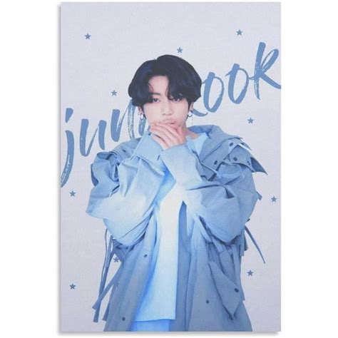 Poster Bts Jin Suga J Hope Rm Jimin V Jung Kook Impression Sur Toile Pour Décoration