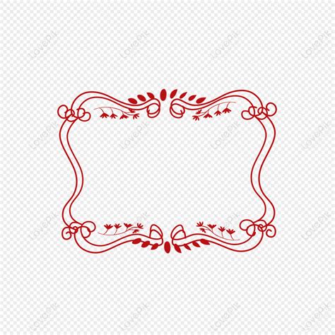 Red Border Clipart