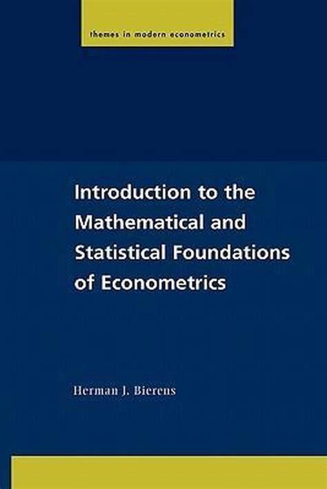 Introduction To The Mathematical And Stat 9780521542241 Bierens Herman J Boeken Bol
