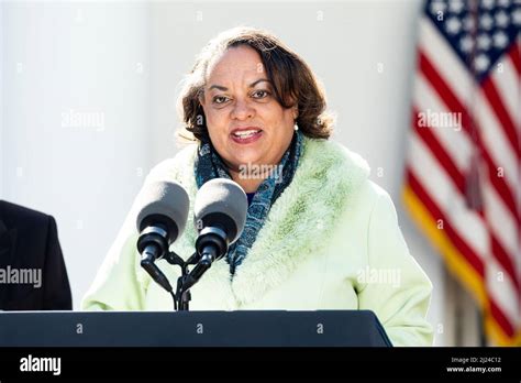 Washington United States 29th Mar 2022 Michelle Duster Great Granddaughter Of Ida B Wells