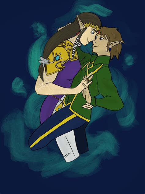 Zelink Enough Said — Congrats Can I Get Uhh Botw Zelink Dancing In