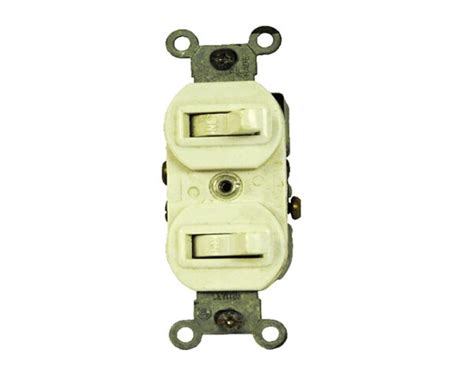 COMBINATION DEVICE DOUBLE TOGGLE SWITCH CS Brown Company Inc