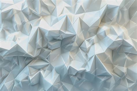 Stylish 3d Wallpaper With A Series Of Raised Polyhedral Shapes Arranged
