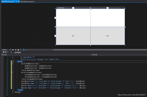 wpf入门第一篇 基础布局与简单样式 wpf vs样式 fanstorm丶的博客 csdn博客