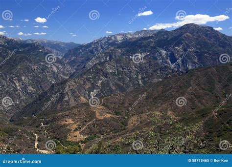 Sequoia National Forest Stock Image Image Of California 58775465