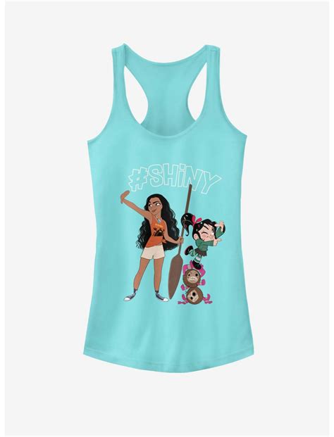 Disney Wreck It Ralph Beach Life Girls Tank Blue Hot Topic