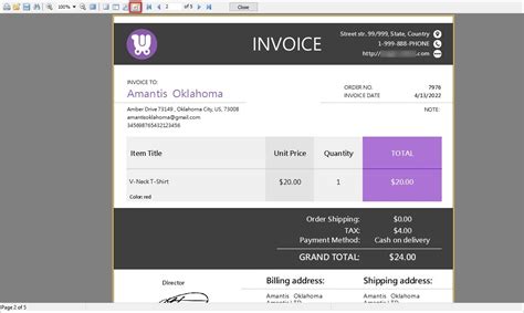 How To Create Woocommerce Invoice Print It Right Away