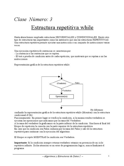 Clase 3 Pdf Algoritmos Python Lenguaje De Programación