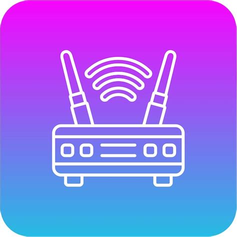 Premium Vector Router Icon