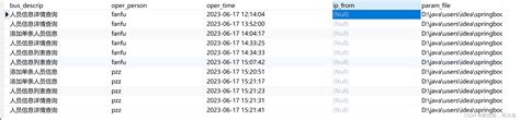 Spring Boot 项目使用业务操作日志功能springboot 操作日志 Csdn博客
