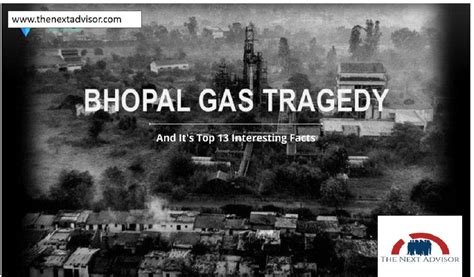 Bhopal Gas Tragedy The Next Advisor