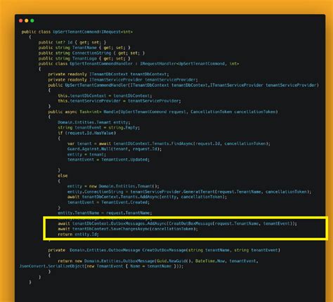 Outbox Pattern In Net