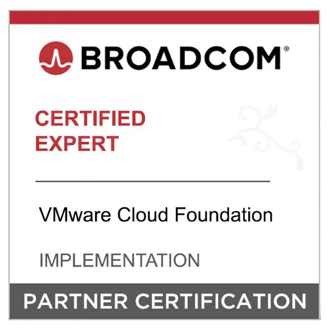 Broadcom Partner Certification Certified Expert Vmware Cloud