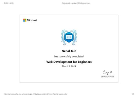 Nehal Jain On Linkedin Codewithmicrosoft Certifiedcoder