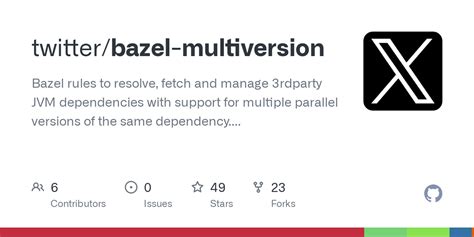 github twitter bazel multiversion bazel rules to resolve fetch and