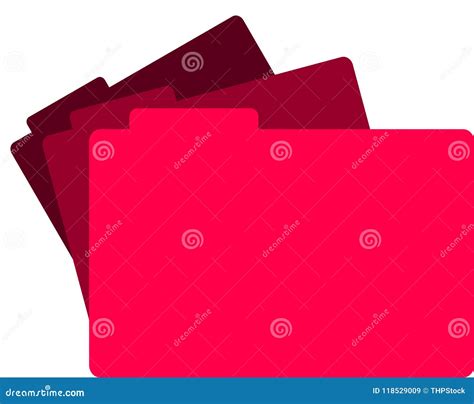 Stack Of Files Stock Vector Illustration Of Archive