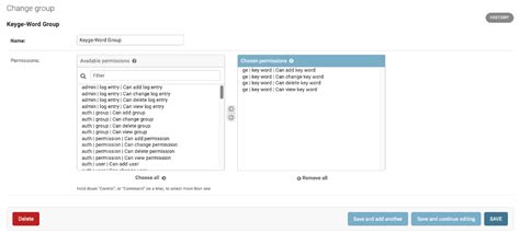 Users And Role — Igem 010 Documentation