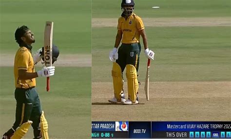 Take A Bow Ruturaj Gaikwad Smashes 7 Sixes In An Over In Vijay Hazare