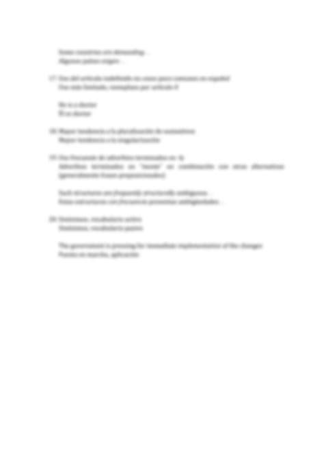 SOLUTION Principales Diferencias Entre El Ingl S Y El Espa Ol Studypool