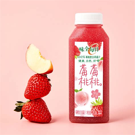 【交个朋友】味全每日c果汁橙汁葡萄汁莓桃味300ml×12瓶纯果蔬汁虎窝淘