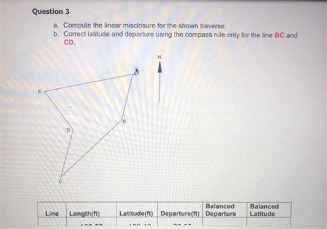 Solved Question A Compute The Linear Misclosure For The Chegg