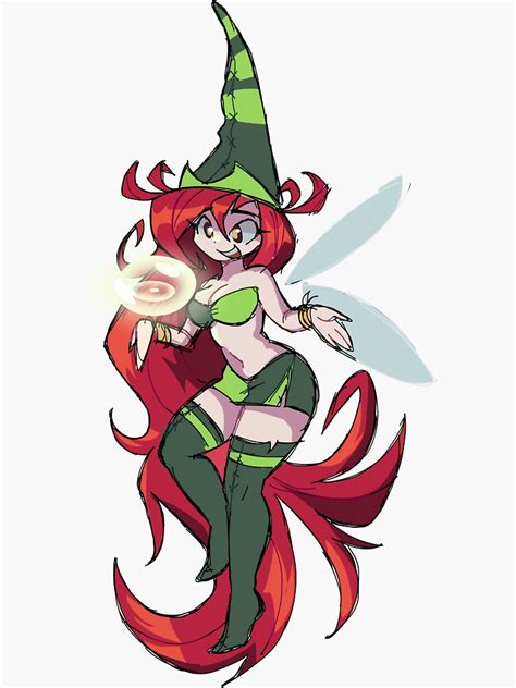 Rayman Origins Nymph Betilla Sticker For Sale By Shinzumy Redbubble