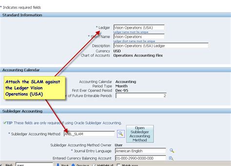 Oracle System Analyst Sla Part 9 Create Subledger Accounting Method