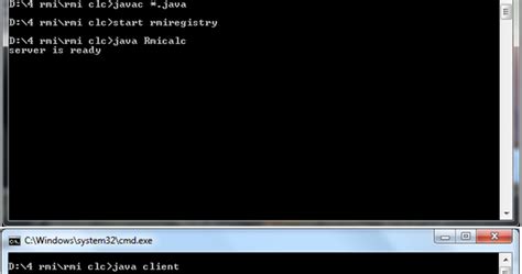 rmi remote method invocation write a rmi program to make simple