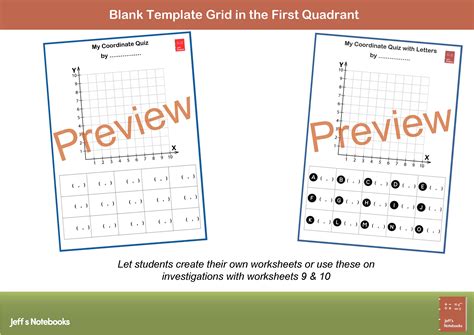Coordinates In The 1st Quadrant Teaching Resources