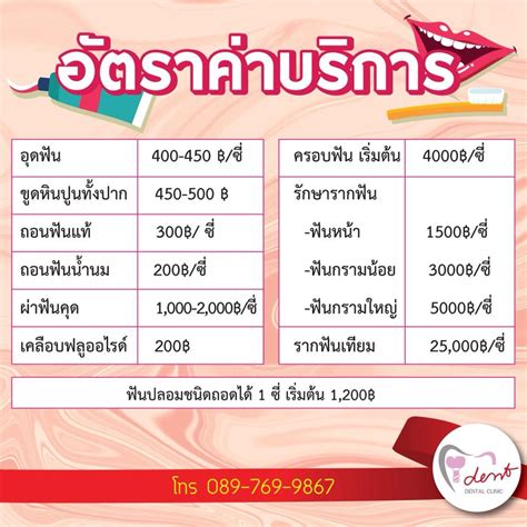 เคลียร์ช่องปาก ราคาสบายๆ หมอยุ คลินิกทันตกรรมทีเด้นท์ Facebook