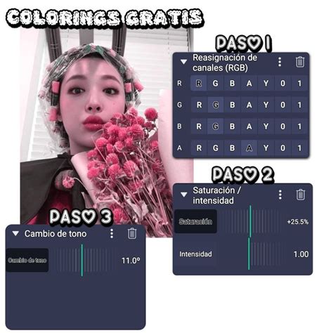 Colorings Gratis Efectos Tumblr Para Fotos Tutoriales Portadas