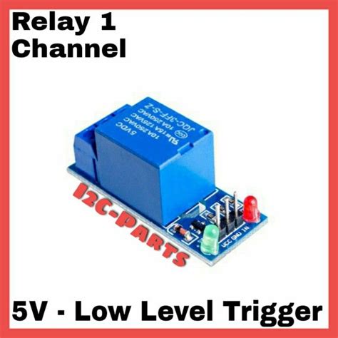 V Relay Channel Module For Arduino Stm Raspy Low Level Trigger