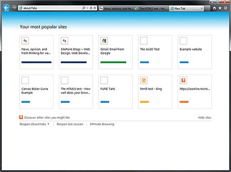 Internet Explorer 90 Week 1 Review — Sitepoint