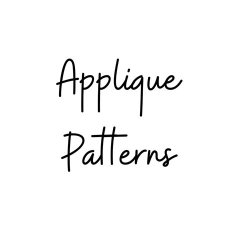 Applique Patterns Happy Little Quilt Shop