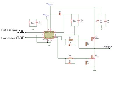 Mosfet Driver Circuit Diagram Wiring Today