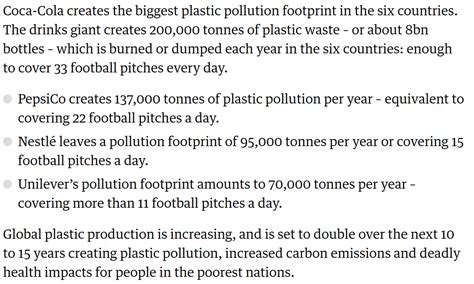 Report Reveals ‘massive Plastic Pollution Footprint Of Drinks Samim