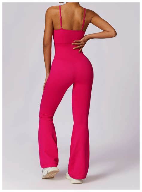 Tight One Piece Yoga Set Women Seamless Flare Sports Yoga Jumpsuits Women Sports Wear Set Buy