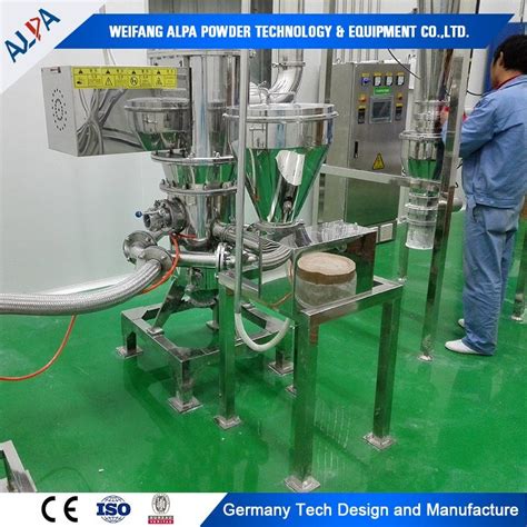 China Talc Particle Size Reduction Machine Ultrafine Jet Mill China