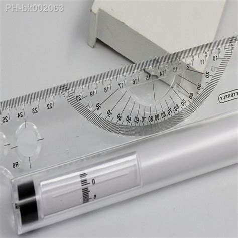 Pulley Centering Multi Purpose Rolling Ruler Drawing Tool Parallel