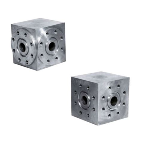 API 6A Christmas Tree Parts Studded Cross Assembly 4 1 16 10000 Psi Studded Cross Assembly