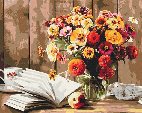 Картины по номерам - Книжный натюрморт BS52766 ТМ Брашми (BRUSHME ...