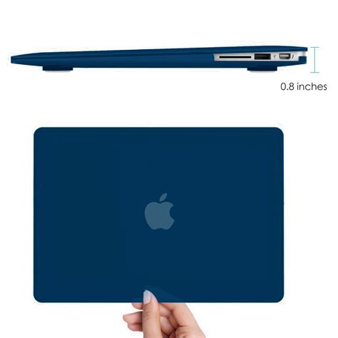 Frosted Shell Hard Case Apple MacBook Air Inch Dark Blue