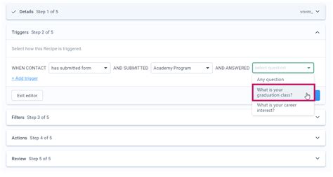 How To Use Recipes With Custom Questions On Forms Beamery