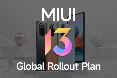 Miui 13 Global Rollout Plan Announced By Xiaomi Xiaomiuinet
