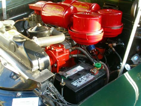 54 Hudson Hornet Twin H Engine Bay View
