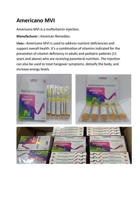 Multivitamin Injection 10ml At ₹ 25 Piece Mvi Injection In Nagpur