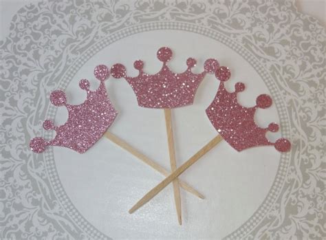 Gender Reveal Cupcake Toppers Prince Or Princess Gender Etsy