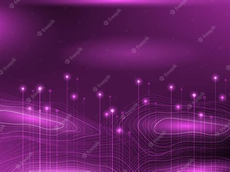 Premium Vector Technology Big Data Vector Visualization Futuristic Cosmic Design Visual