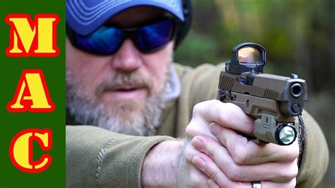 Sig Sauer M17 Army Pistol With Deltapoint Pro Youtube
